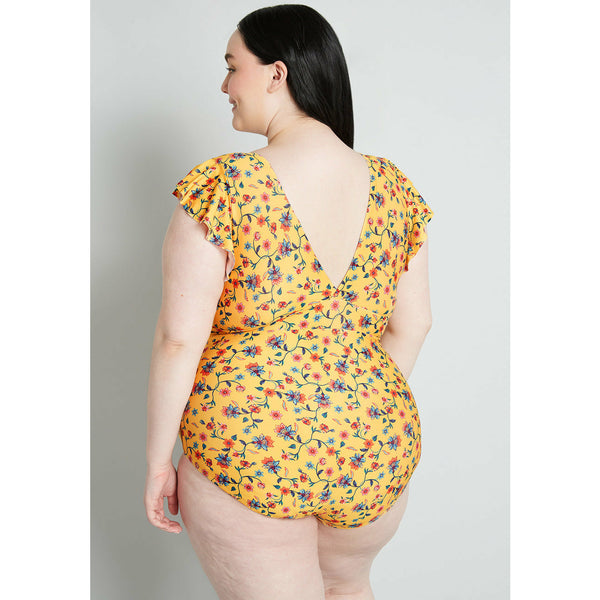 ModCloth The Kelsie One-Piece Swimsuit – The Curvy Shop